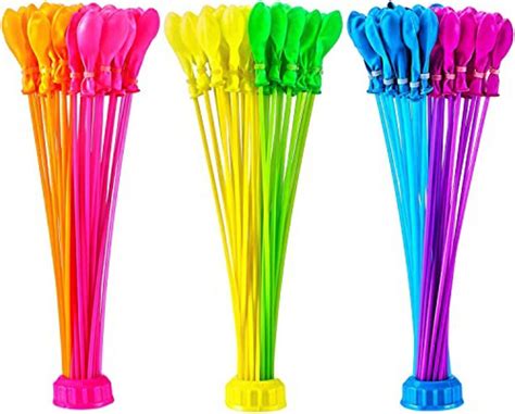 Bunch O Balloons Neon Colors With 2 Launchers 4 Pack Water Balloons
