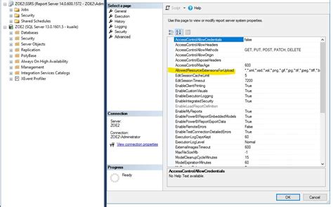 is it possible to deploy pbix extension on ssrs server from team