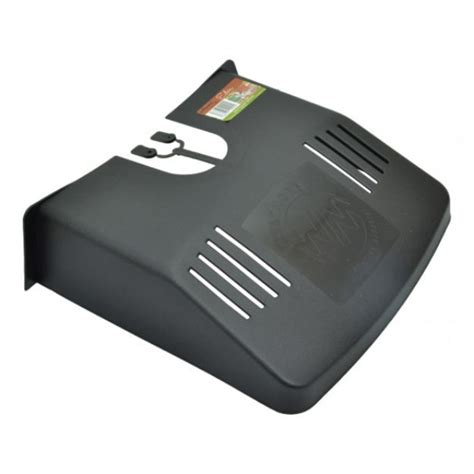 C L Jones 300mm Black Square Plastic Leaf Grid Cover
