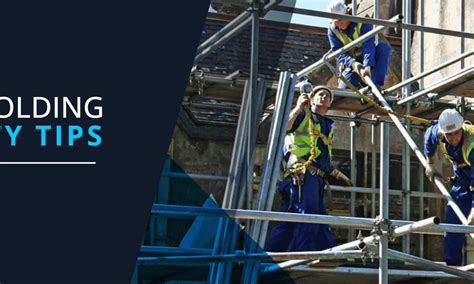 Scaffold Safety Signs Ensure Secure Workspaces