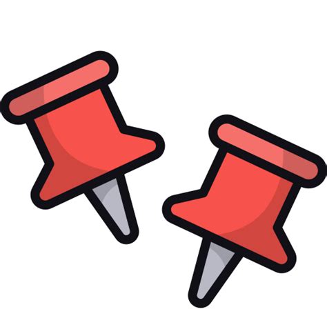 Thumbtacks Generic Color Lineal Color Icon
