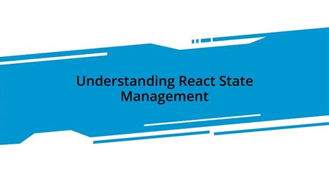 What Works For Me In React State Management 20 Trivia Questions And Answers
