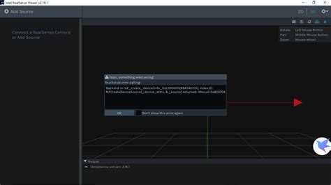 Cannot Use Intel RealSense Viewer Issue IntelRealSense Librealsense GitHub