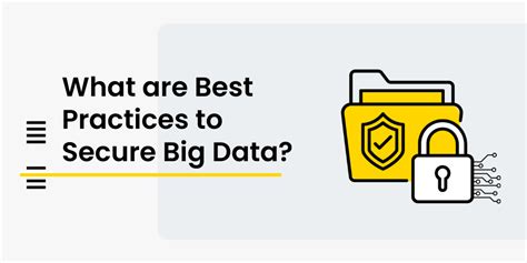 What Are Best Practices For Securing Big Data Institute Of Data