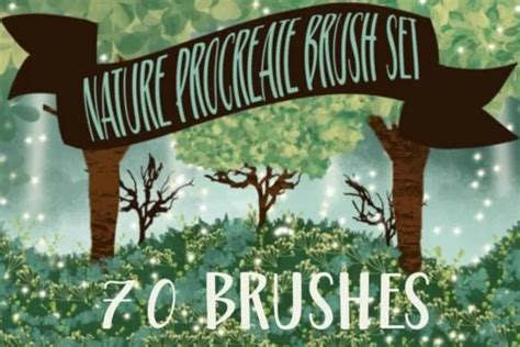 Nature Procreate Brush Set Free Procreate Brushes
