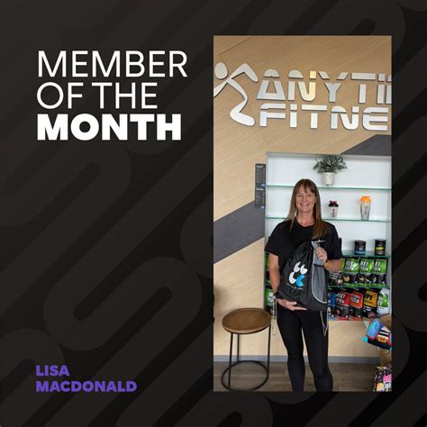 Meet Lisa 👋 If You Train In The Anytime Fitness Hornby