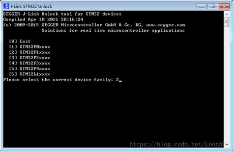 stm32芯片被锁，使用jlink就能轻轻松松解锁 jlink解锁stm32读保护 csdn博客