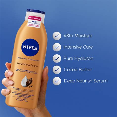 New Nourishing Cocoa Skin Care Best Body Lotion Nivea