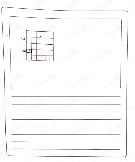 Solved 12 Diagram 6 Shows Six Rectangles Drawn On A Square Grid