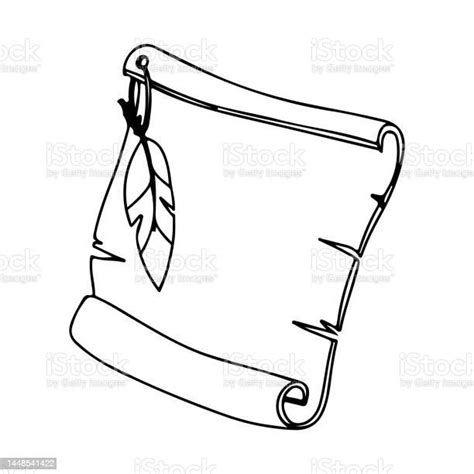 고대 종이 양피지 두루마리 고대 원고 작성된 고대 문서 편지 메시지 페이지 양피지 또는 종교 기도 역사적인 찢어진 종이 벡터 일러스트 레이 션 0명에 대한 스톡 벡터 아트