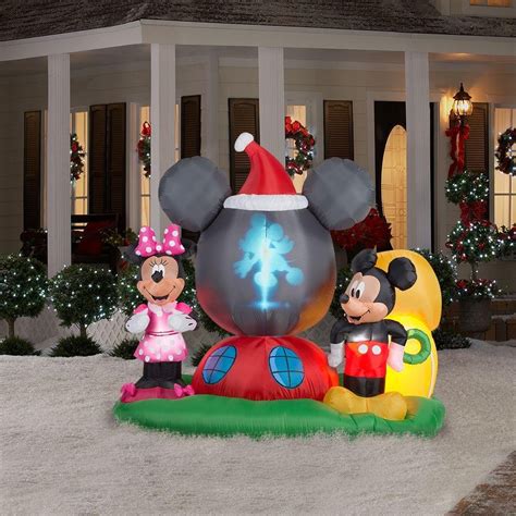 Inflatable Mickey Mouse Christmas Decoration At Isla Lascelles Blog
