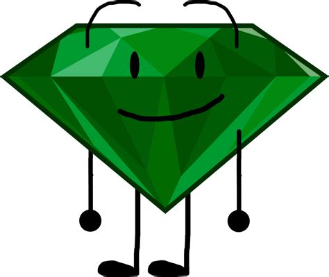 Emerald From Battle For Dream Island By Rmyint On Deviantart