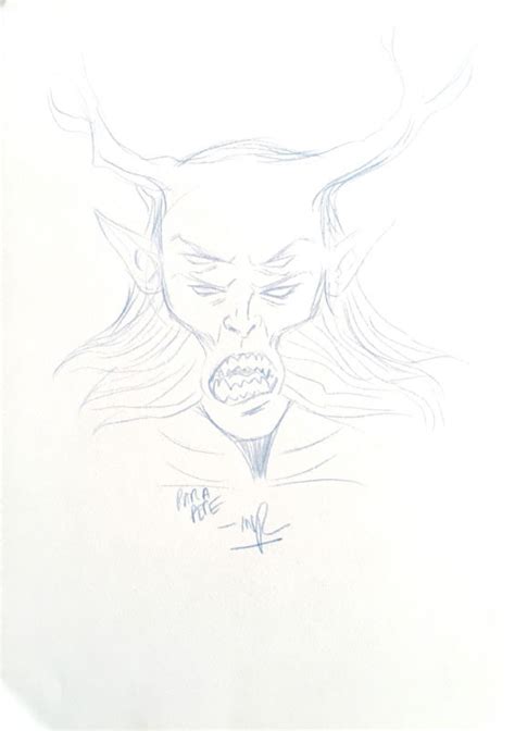 Trigon By Inj Culbard In Pepe Caldelass New Teen Titans Sketches