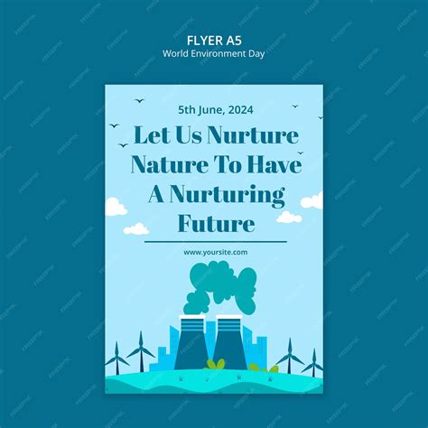 Premium Psd World Environment Day Template Design