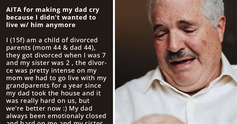 Teenage Daughter Leaves Her Emotionally Abusive Dad In Tears After Telling Him She Wants To Live