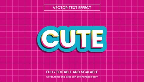 Premium Vector Text Effext Modern