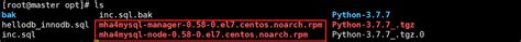 mysql集群高可用架构MHA hx ky 博客园