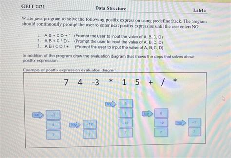 Solved Geit 2421 Data Structure Lab4a Pompe De Alte Lo Enter