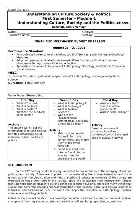 Ucsp12 1 1 Ucsp Module 1 Module Ucsp 12 1 Name