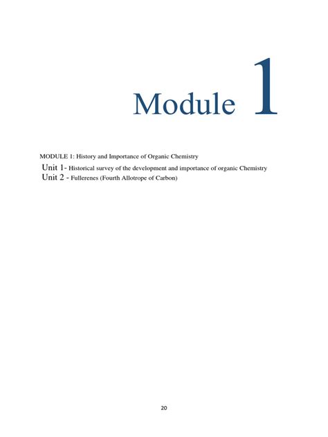 chm 102 module 1 history and importance of organic chemistry pdf