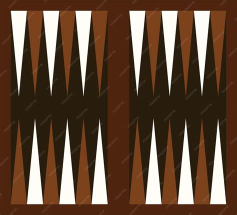 Premium Vector Backgammon Board Template Printable Vector