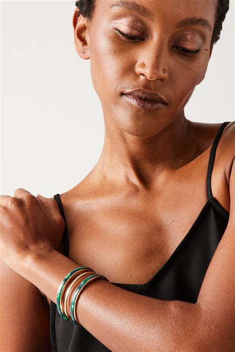 Open Cuff Bangle Gold