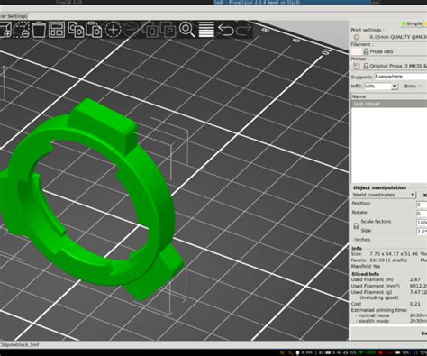 Part Of My Model Disappears On The G Code Prusaslicer Prusa3d Forum