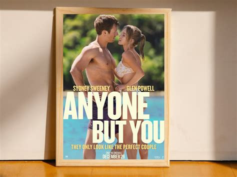 Anyone But You Movie Postersposter Collectiblescanvas Poster Etsy