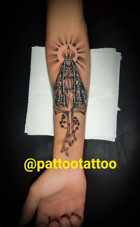 Tattoo Nossa Senhora Aparecida Tatuagem Nossa Senhora Aparecida Homem