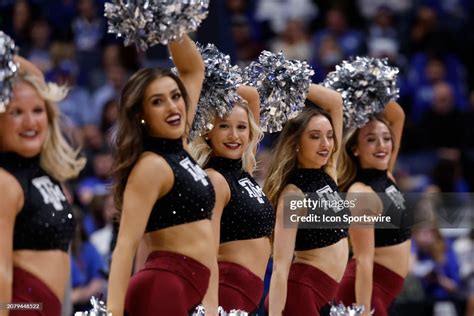 The Texas Aandm Aggies Dance Team Performs During A Quarterfinal Round