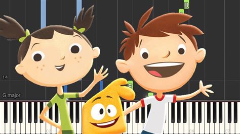 Justin Time Theme Songjustin Time Season 1 And Season 2 Piano