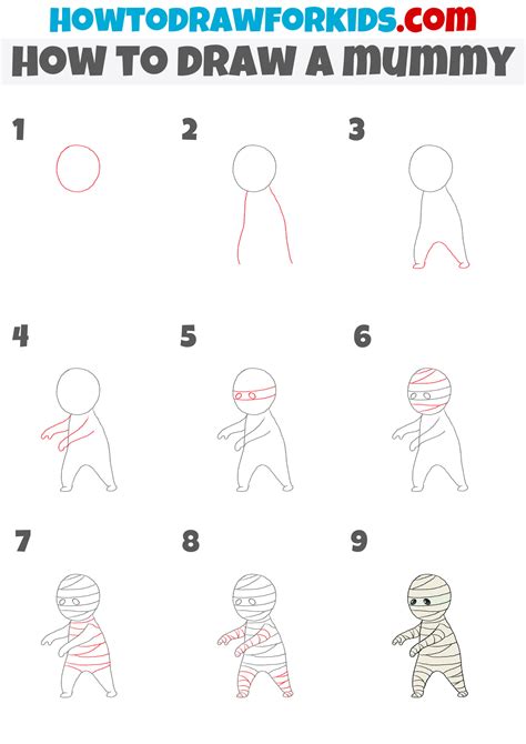 How To Make A Mummy Step By Step