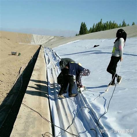无纺土工布怎样铺设与缝合？ 知乎