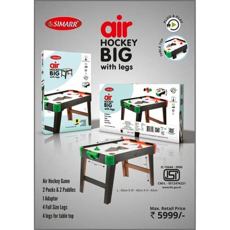 Simarr Air Hockey Big With Legs — Toycra