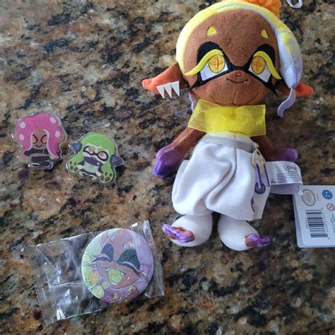 Splatoon Buttons Large Etsy