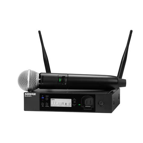 Glxd24rsm58 Digital Wireless Rack System With Sm58® Vocal