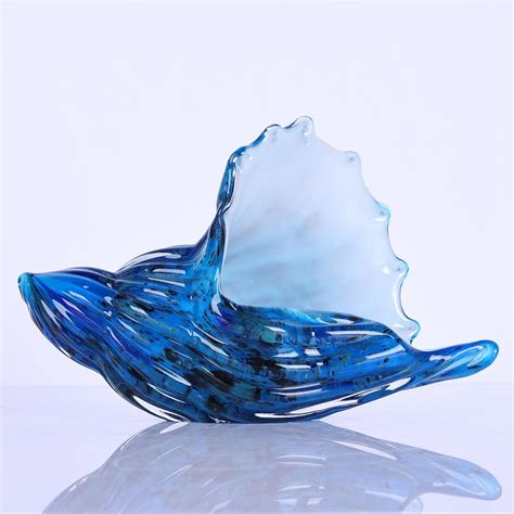 Figuras Artísticas De Cristal De Mar Soplado A Mano Decoración De Habitación