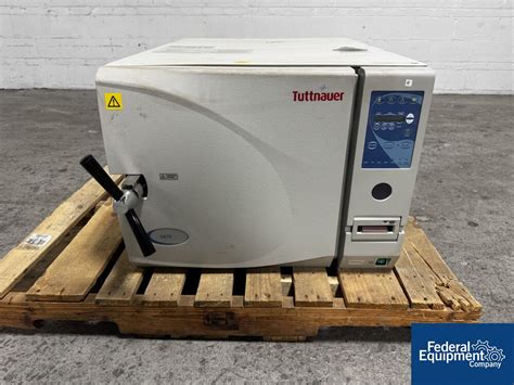 Tuttnauer Autoclave Model 3870ea Federal Equipment Company