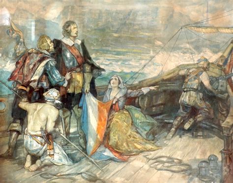 John Henry Amschewitz The Arrival Of Jan Van Riebeeck At The Cape