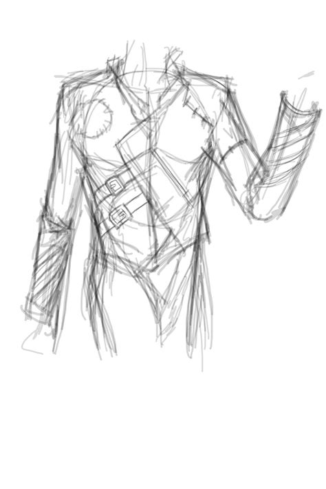 Straight Jacket Drawing