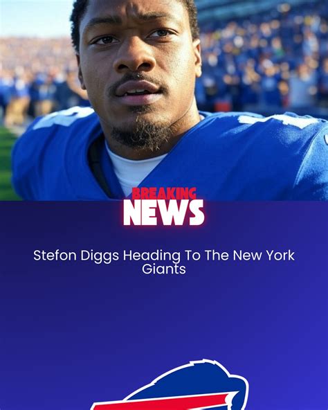 The Bills Superfan Rumor Stefon Diggs Heading To The New York Giants Buffalobills Nfl