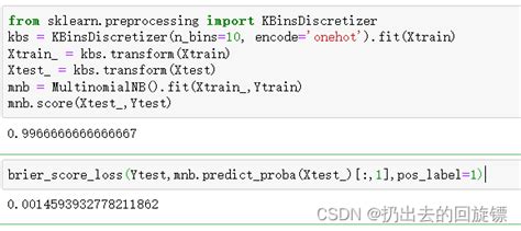 Ccc Sklearn 14 朴素贝叶斯（2）sklearn Multinomialnb Csdn博客