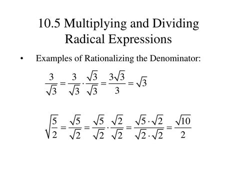 PPT Radical Expressions And Graphs PowerPoint Presentation Free Download ID