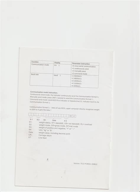 Displaying Weigh Scale Data Programming Arduino Forum