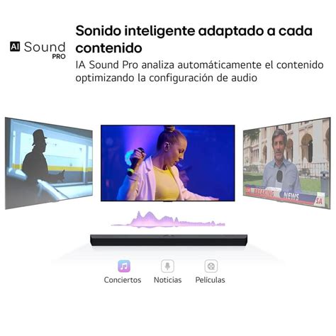 Barra De Sonido 440w Con Bluethooth Negro Siman El Salvador