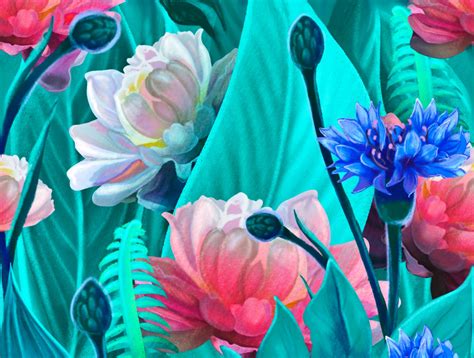 A Floral Design Jigsaw Puzzle In Flowers Puzzles On