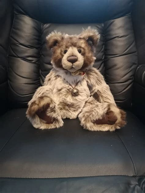 Charlie Bears Original Diesel Retired Plush Teddy Bear From The 2009