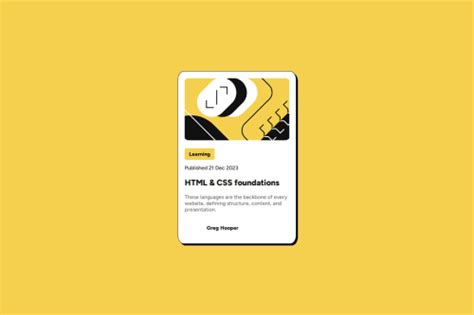 Frontend Mentor Responsive Layout Using Flexbox Coding Challenge Solution