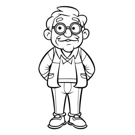 Ausmalbilder Opa