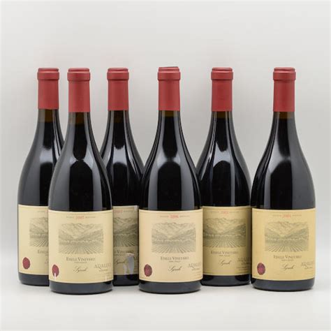 Bonhams Skinner Mixed Araujo Syrah Eisele Vineyard 6 Bottles
